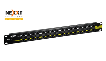 NEXXT SOLUTIONS PATCH PANEL POE 48VDC - Patch Panel Poe 48VDC 160W – 16 puertos, dispositivo ...